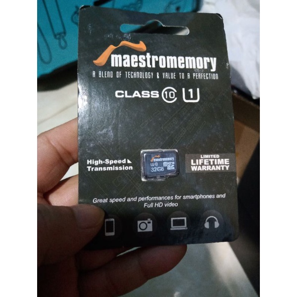 Micro SD / memory cart maestro micro 32gb class 10 (original) | Shopee ...