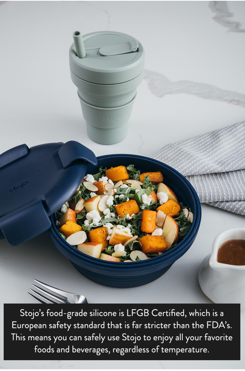 Stojo Collapsible Bowl 36oz | Shopee Singapore