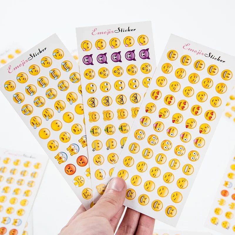[SG] [FREE SHIP] Emoji Stickers Emoticons Sticker Facial Happy Face ...