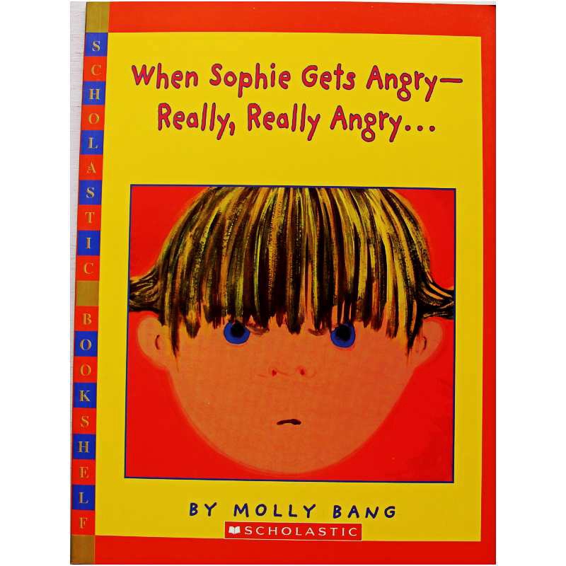 When Sophie Gets Angry Kids Educational English Picture Book | Shopee ...