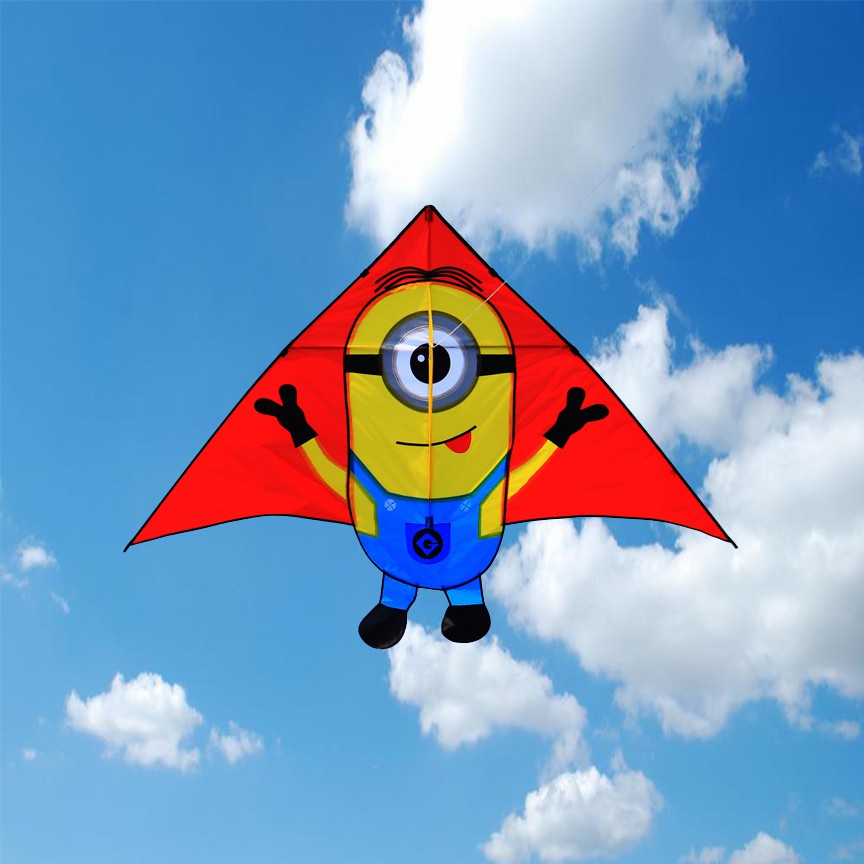 Minions delta kite stuart ☆KiteCulture☆ | Shopee Singapore