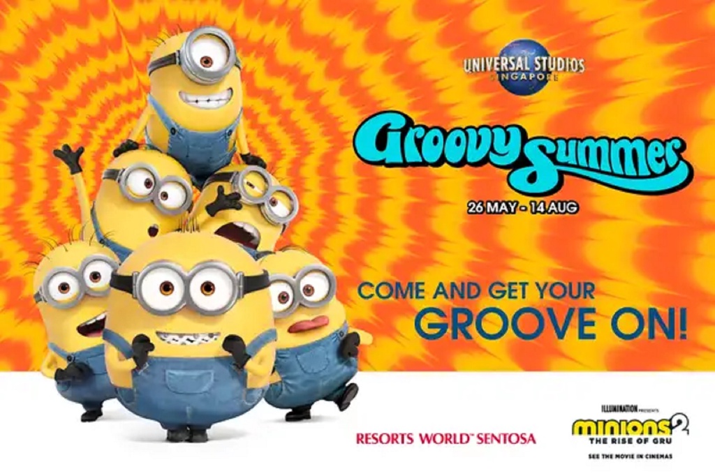 Universal Studios Singapore USS Minions Groovy Summer (School Holidays ...