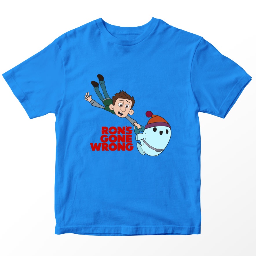 Rons Gone Wrong Ron Barney Flying Children's T-Shirt, Ages 1-10 Years ...