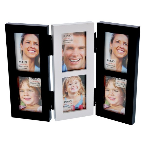 Inno Foto (06922) Photo Frame Screen 304 Float black/white/black Pigura ...