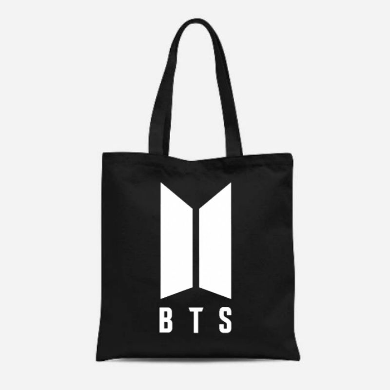 Tote bag Bts Tote bag Canvas Dinir 300 Logo Bts Tote bag Bts Logo ...