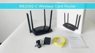 ZBT 300Mbps Wireles N 4G LTE CAT4 Modem With Sim Card Slot Wifi Household Router WE2002-C ...