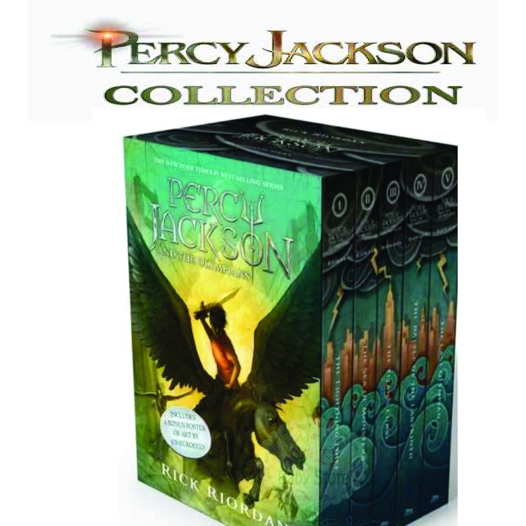 Percy Jackson and the Olympians Book Set (5 Books) | Shopee Singapore