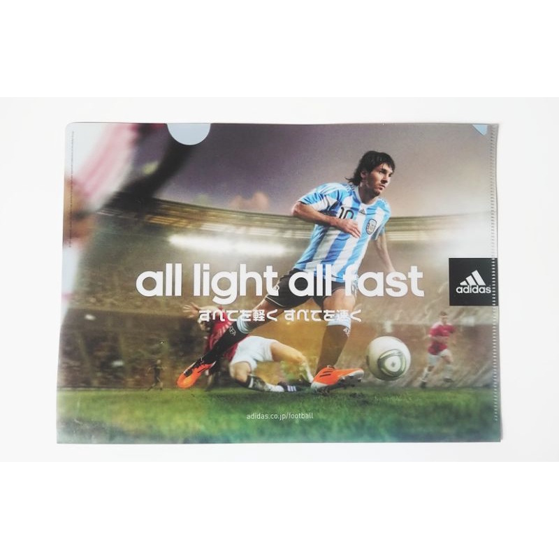 JAN22 初登场!!️ADIDAS : LIONEL MESSI A4 SIZE CLEAR FILE-( % official ...