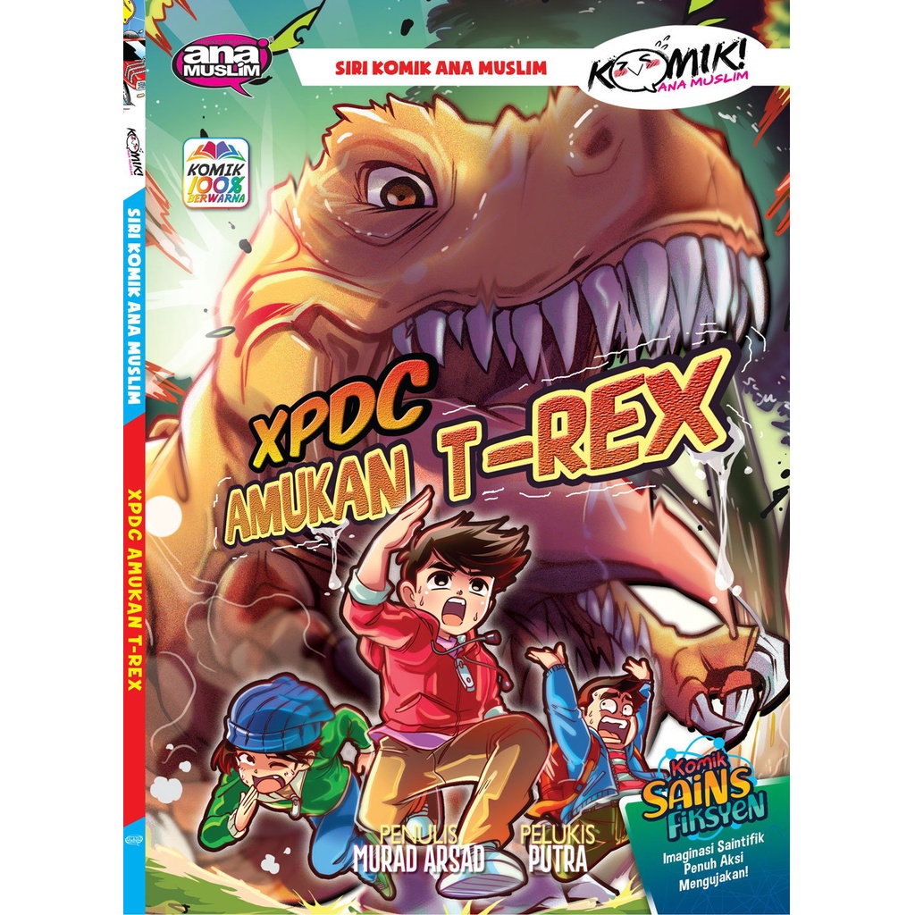 Ana MUSLIM - Comic XPDC Angry T-REX | Shopee Singapore