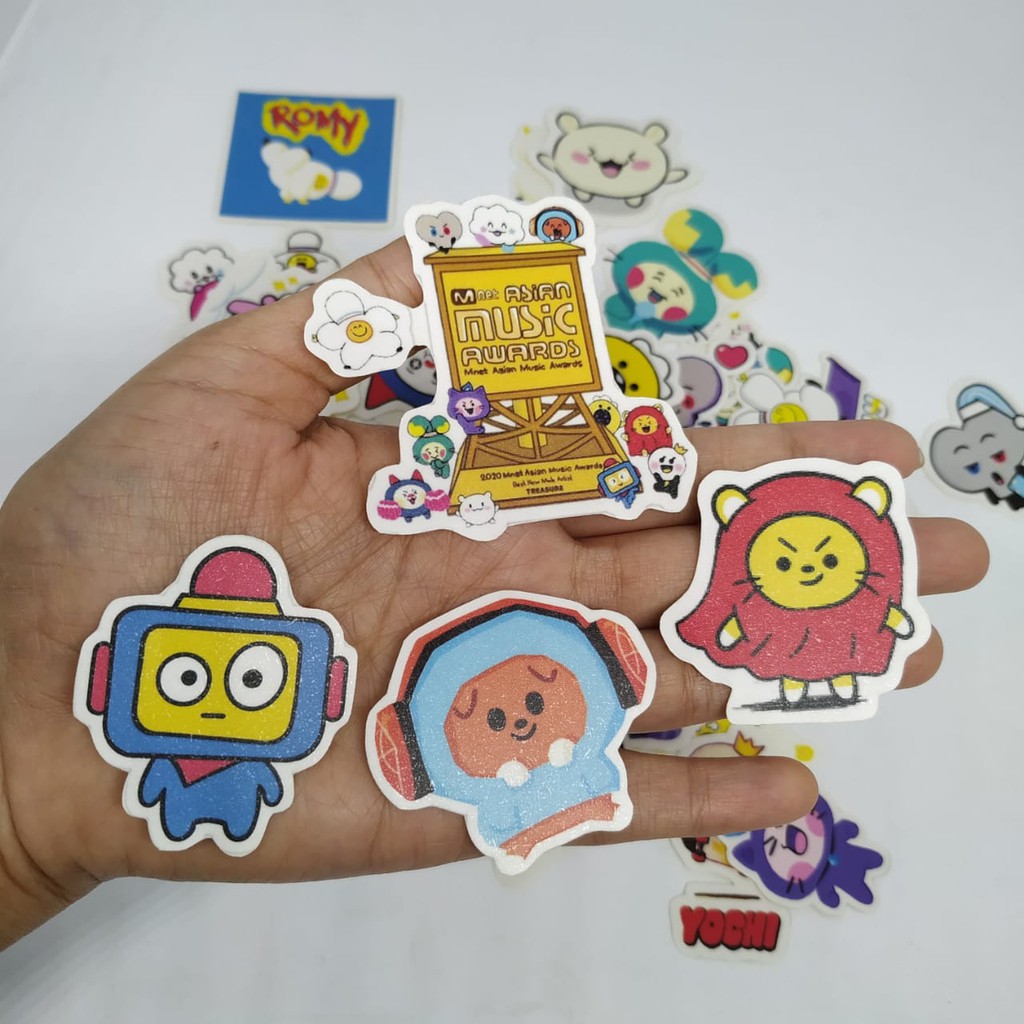 Tumblr Kpop Treasure TRUZ Stickers (Contains 40 pcs) | Shopee Singapore