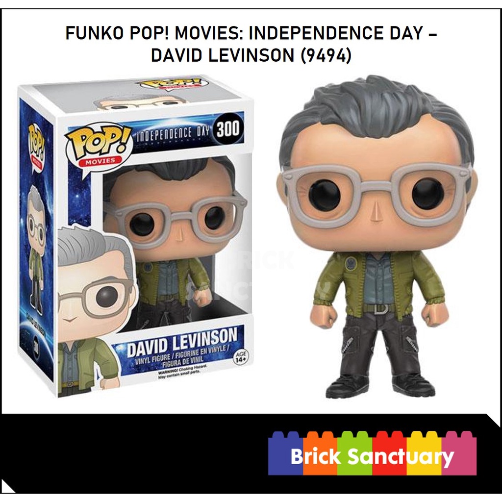 FUNKO POP! Movies : Independence Day - David Levinson (9494) | Shopee ...