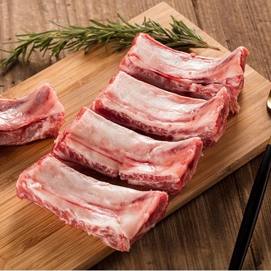 [Leader Food] Iberico Pork Ribs (伊比利亚黑猪小排) -500g | Shopee Singapore