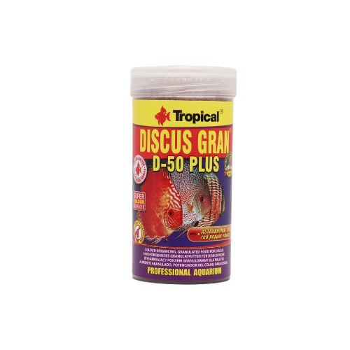 Tropical Discus Gran D-50 Plus 250ml/110g | Shopee Singapore
