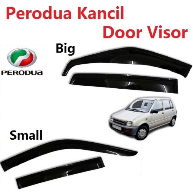 Perodua kancil door visor (BIG 5inch & Small 3inch) | Shopee Singapore