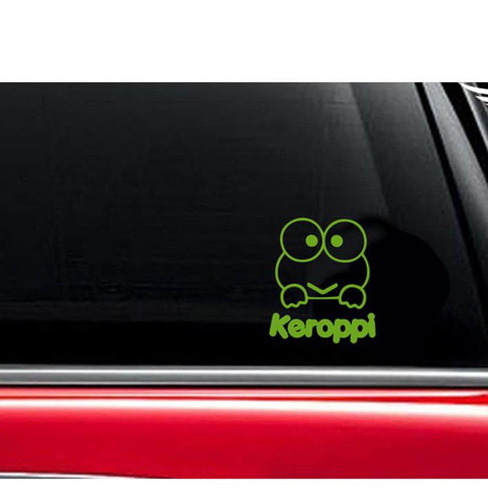 Quality Sanrio Keropi Keroppi Car frog Car Window Sticker frog Mirror ...