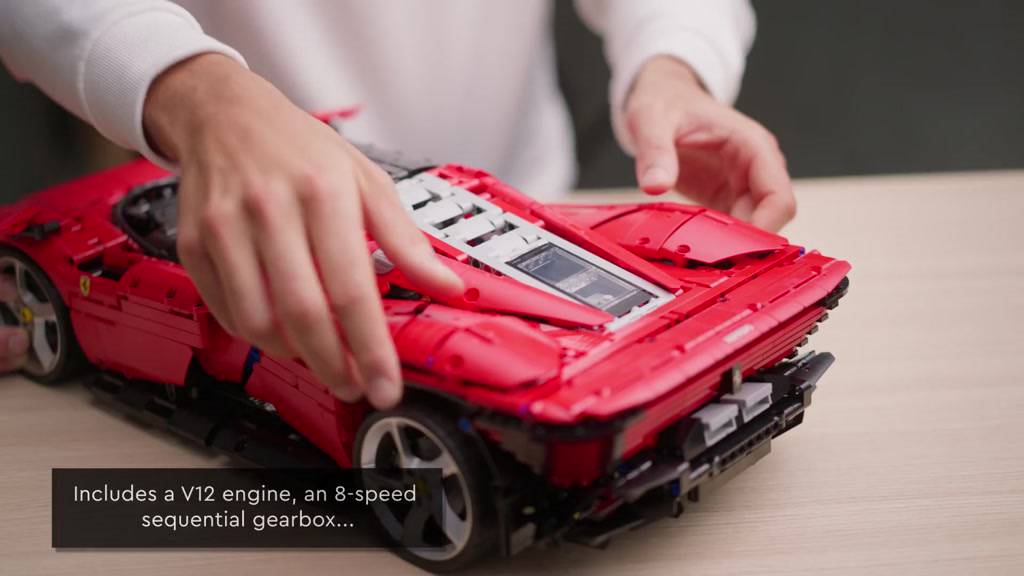 LEGO Technic 42143 Ferrari Daytona SP3 Building Kit (3,778 Pieces ...