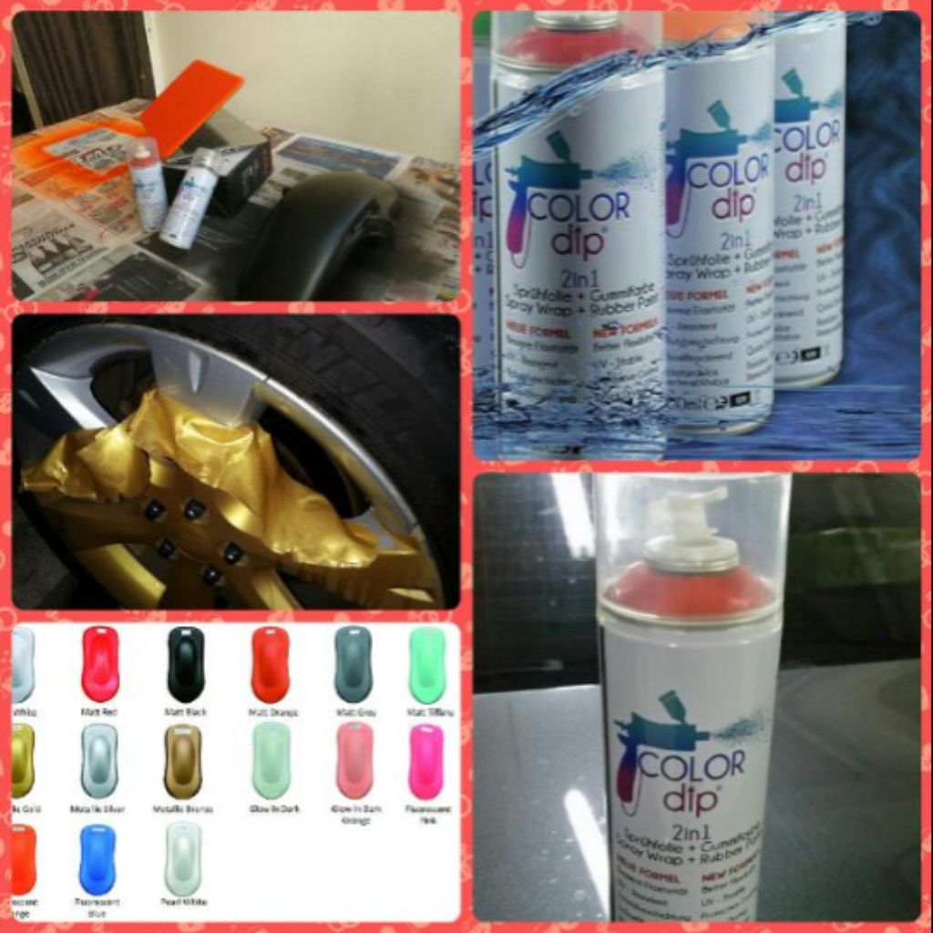 Plastic Dip (Removable Rubber Paint) | Shopee Singapore