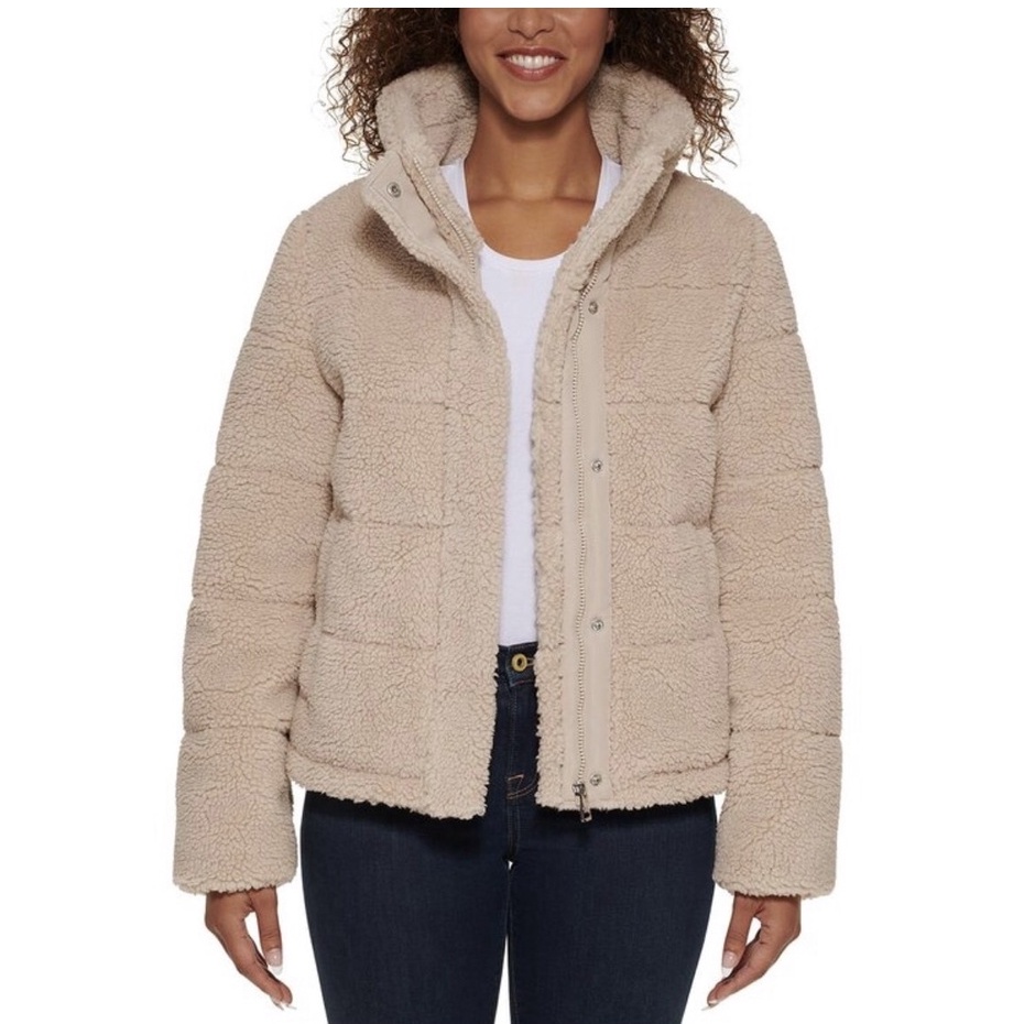 Andrew Marc Women's Bristle Thick Coat Clothing 132356 | Shopee Singapore
