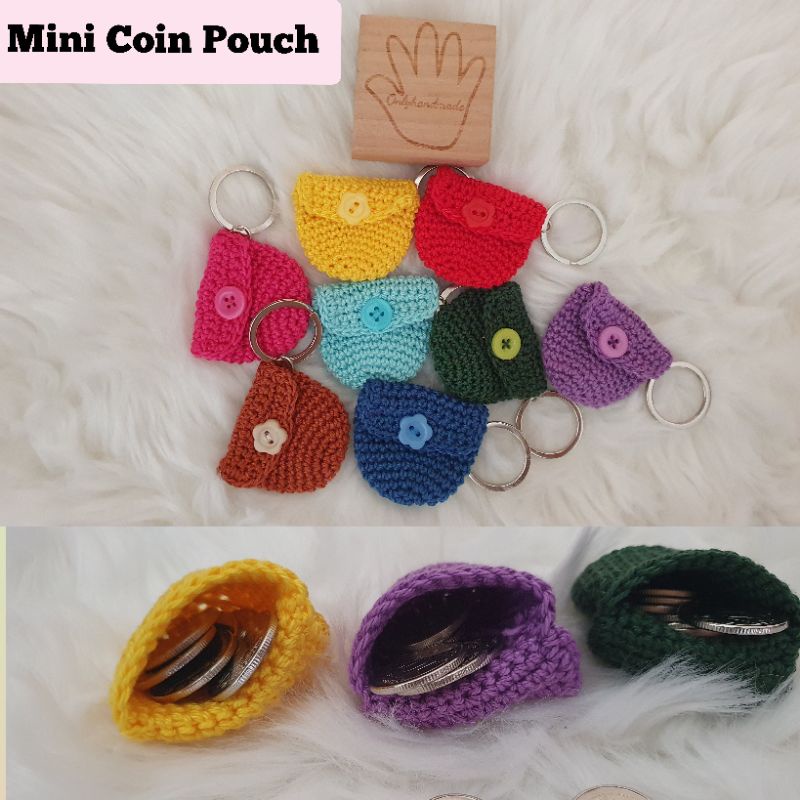 Mini Coin Pouch Purse Bag Keychain | Shopee Singapore