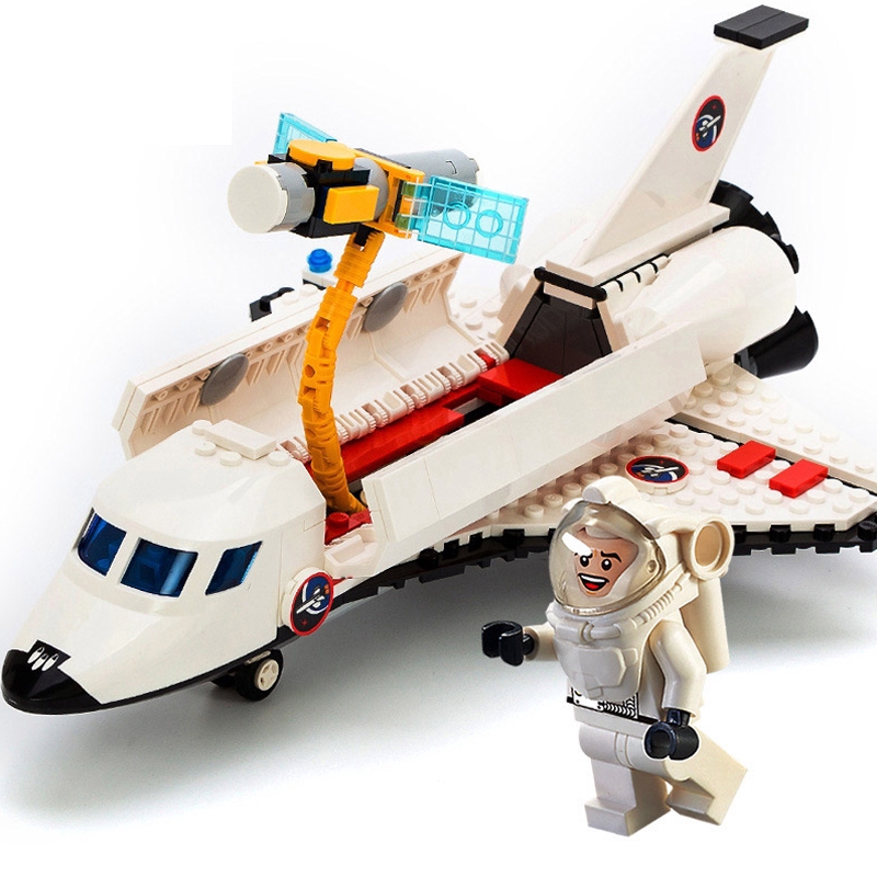 297pcs/set Space Shuttle Building Block Kids DIY Airplane Model ...