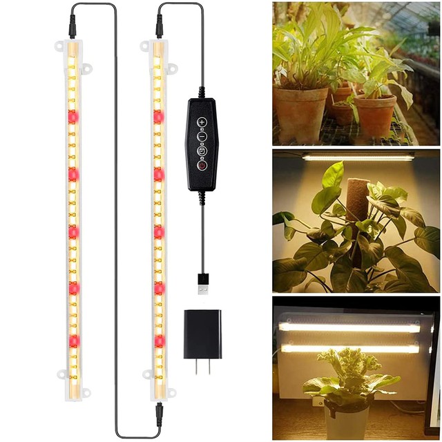Sunlight Plant Grow Light Full Spectrum LED Grow Light Strips 5V ...