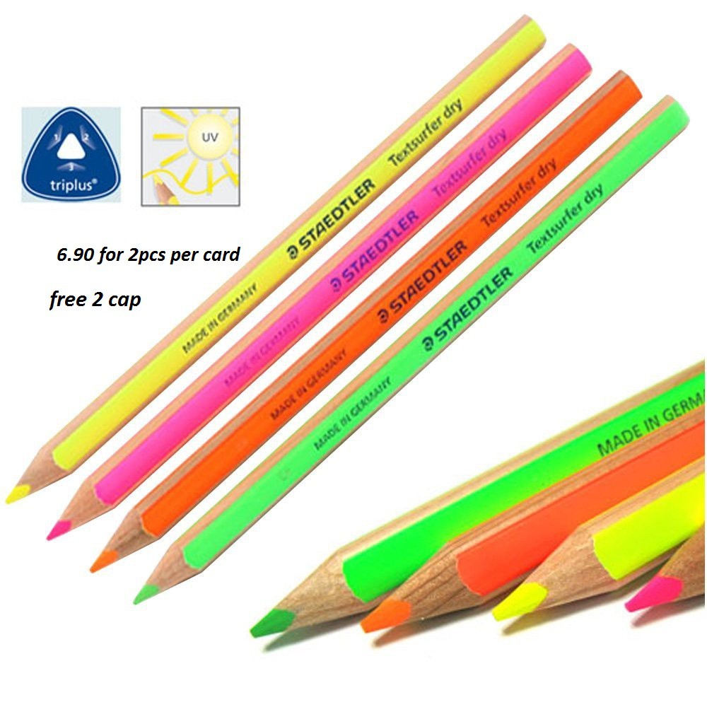 Staedtler Textsurfer Dry Fluorescent Highlighter / # Highlighter (2 pcs ...