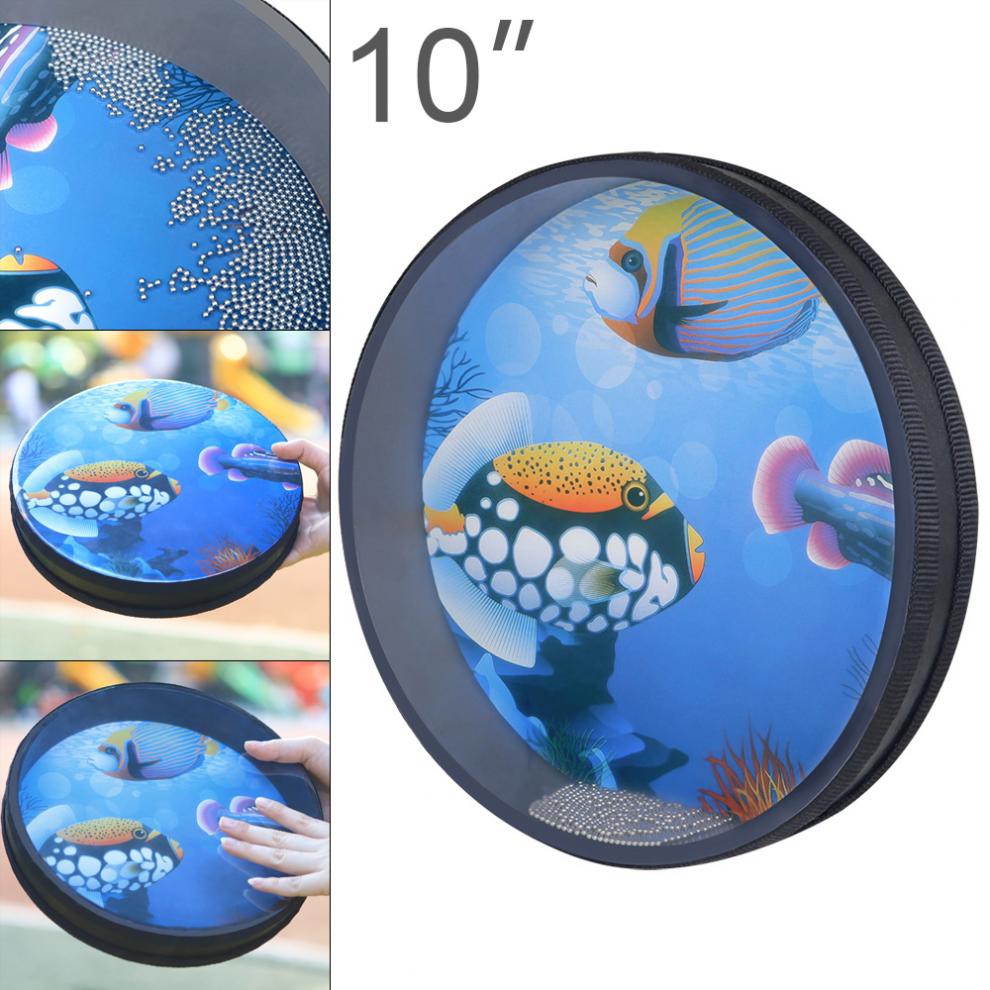 New 10 Inch Sea Drums Waves Sound Ocean Hand Drum Musical | Shopee ...