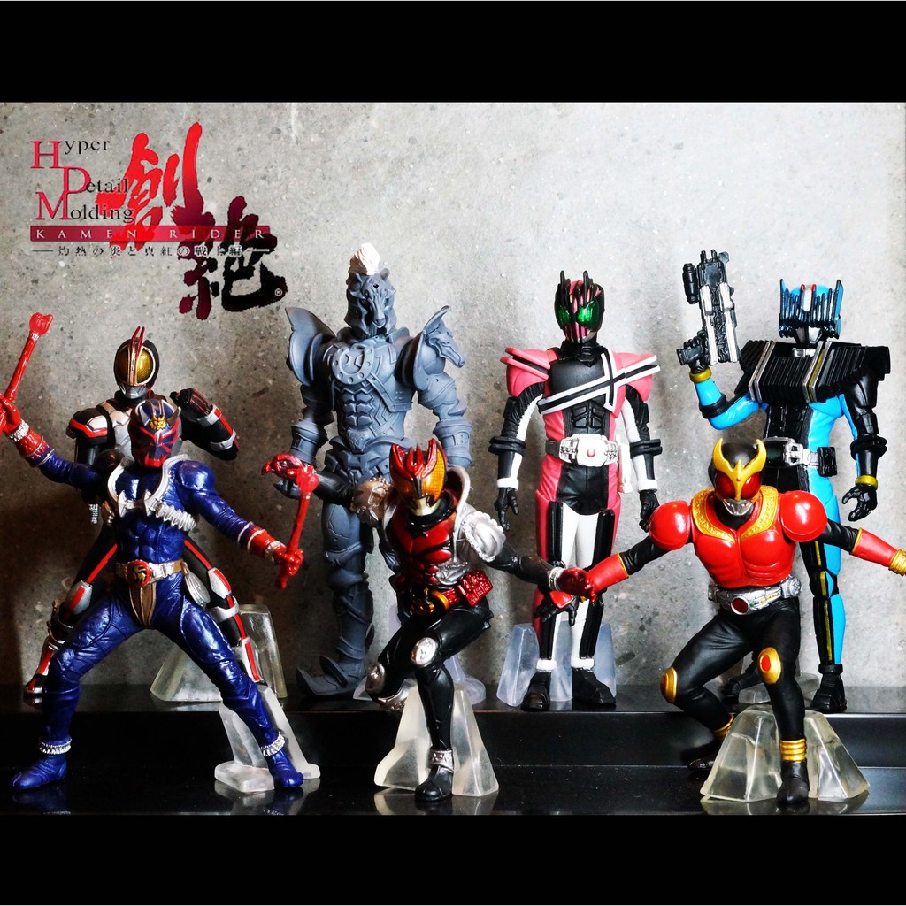Bandai HDM Heisei Riders Kamen Rider Masked kuuga blade decade diend ...