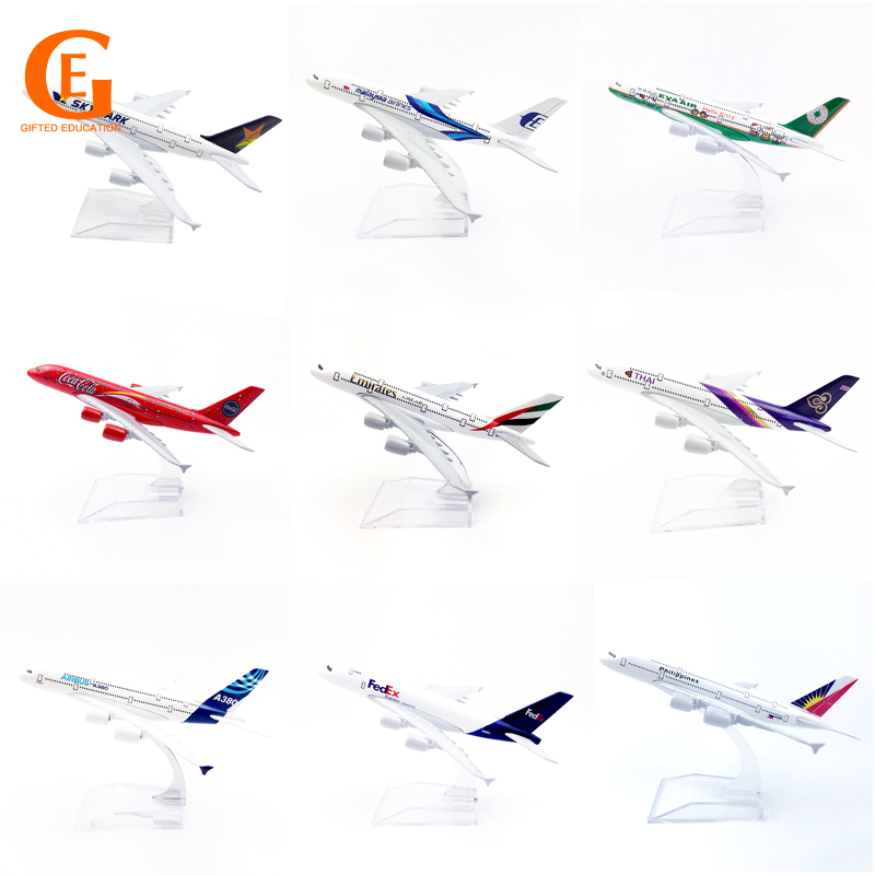Airbus 380 Alloy Aircraft Model Malaysia British France Thailand ...