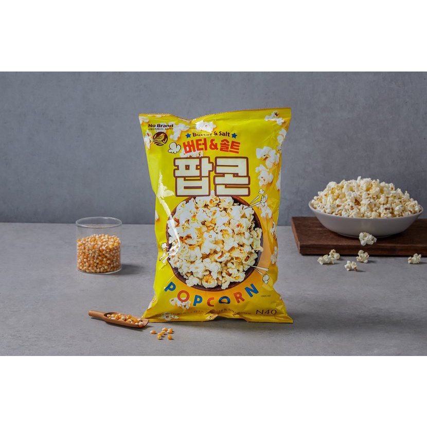 [Nobrand] Butter&Salt Popcorn 100g 노브랜드 버터&솔트 팝콘 100g | Shopee Singapore