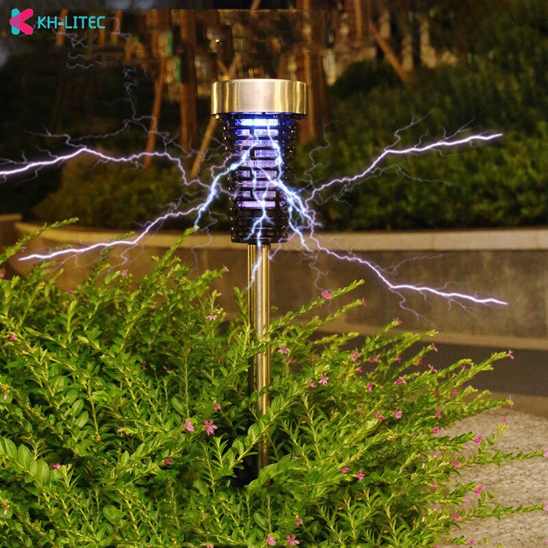 Solar Mosquito Killer Lamp Garden Lawn Light Solar Powered LED Light ...