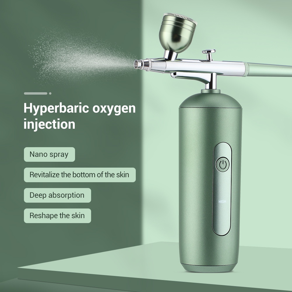 0.3mm Oxygen Injector Machine Nano Mist Sprayer Facial Airbrush Water ...