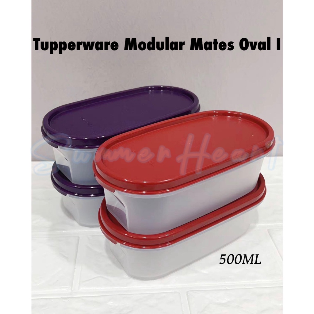 Tupperware Modular Mates Oval I 500ml | Shopee Singapore