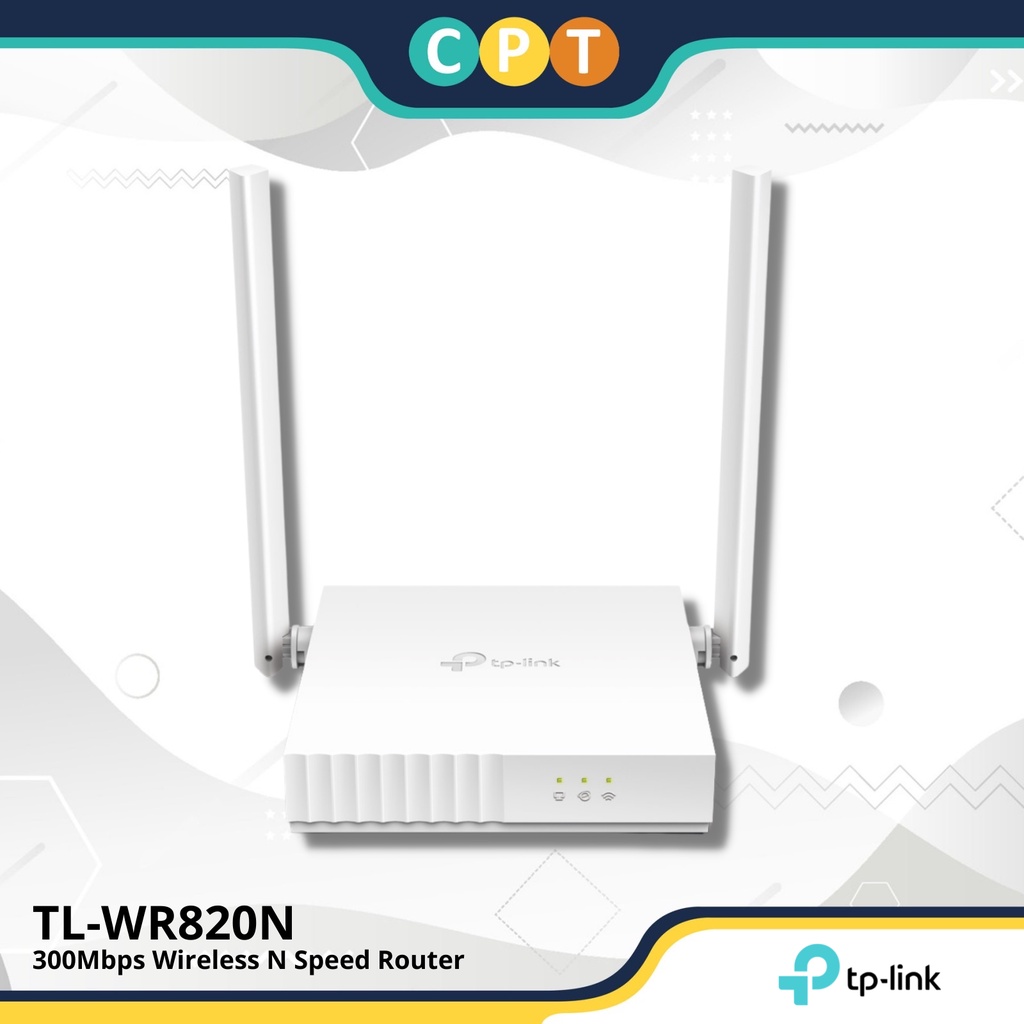 TP-Link TL-WR820N 300Mbps Wireless N Speed Router | Shopee Singapore