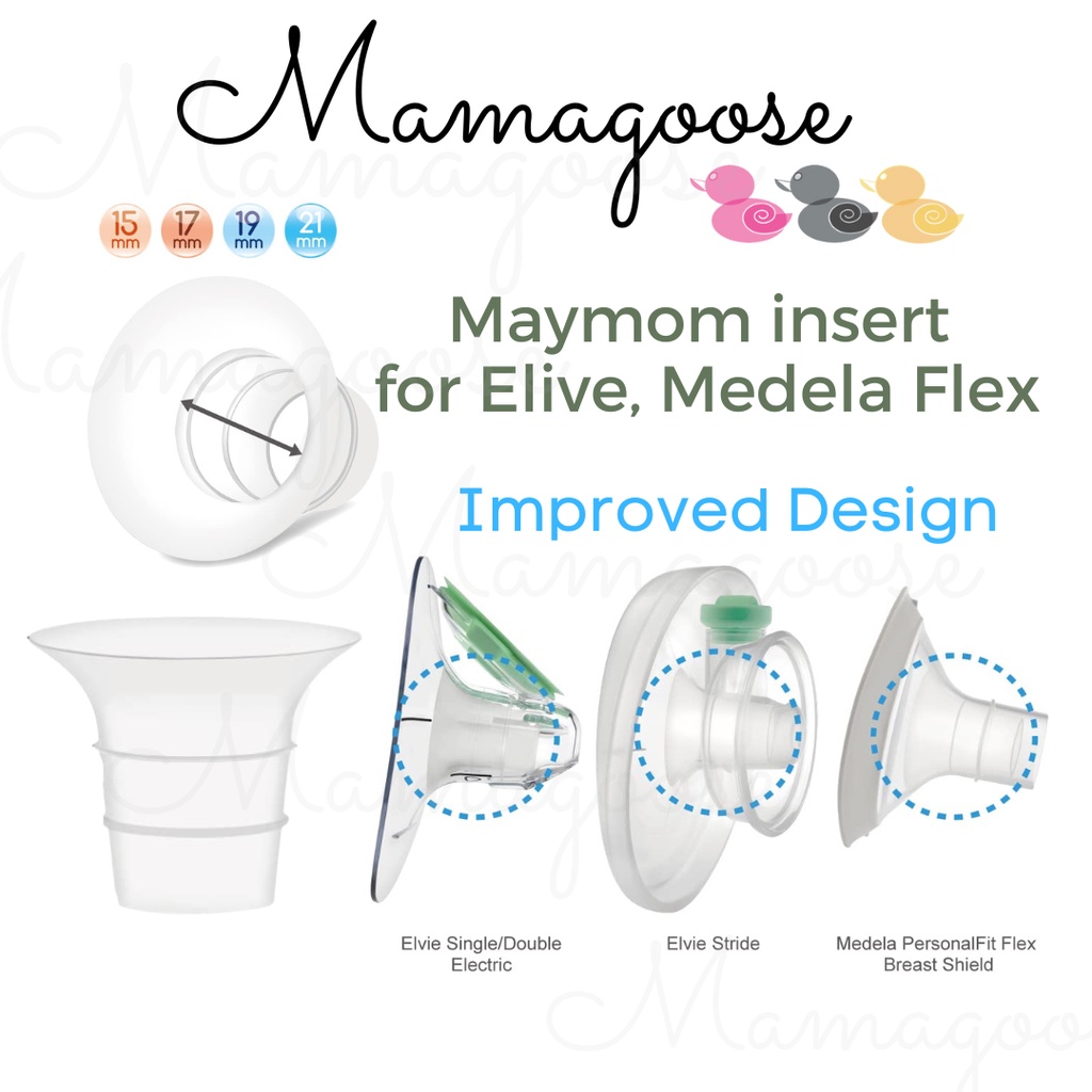 Maymom Insert for Elvie, Medela Flex, Milk Collection Cups | Shopee ...