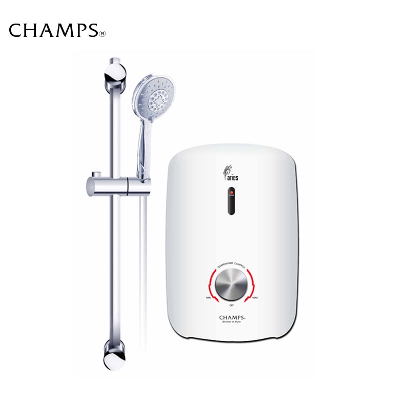 Champs Aries Instant Water Heater (Copper) | Shopee Singapore