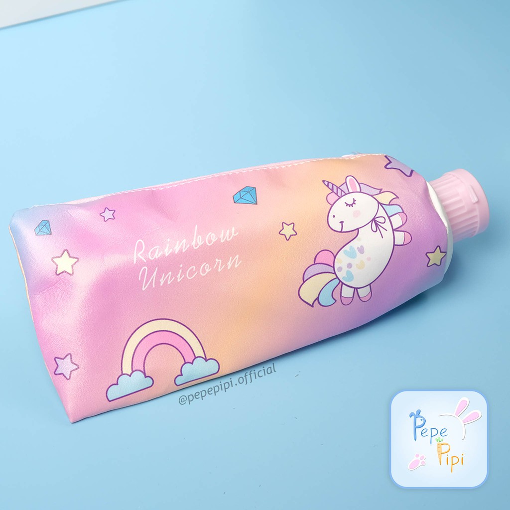 Toothpaste Pencil Box + Sharpener Stationery Container Pencil Case ...