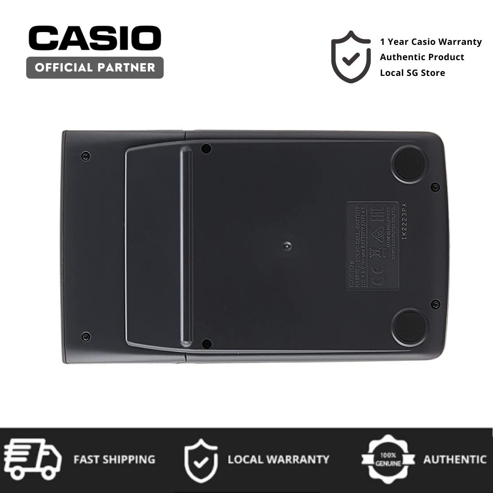 Casio Desktop 12Digits Calculator AX-120ST with Adjustable Tilt Display ...