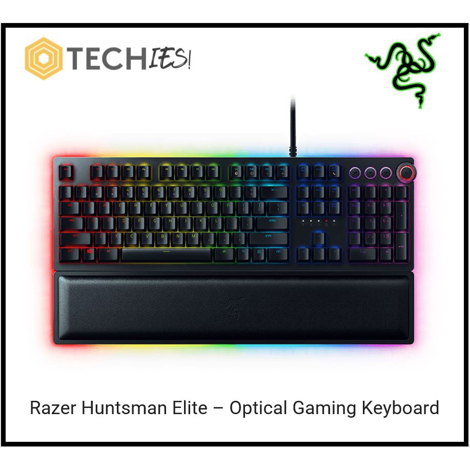 Razer Huntsman Elite – Opto-Mechanical Gaming Keyboard – US Layout ...