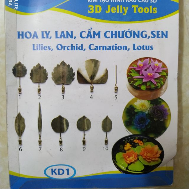 3d Jelly Making Tools Set Of 10 Thriller Needles (Sale Off) | Shopee ...
