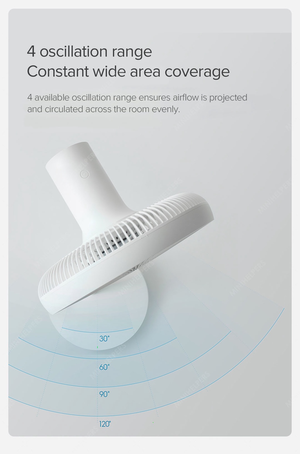 Xiaomi Smartmi Fan 3 Cordless App Control Smart Standing Built In ...