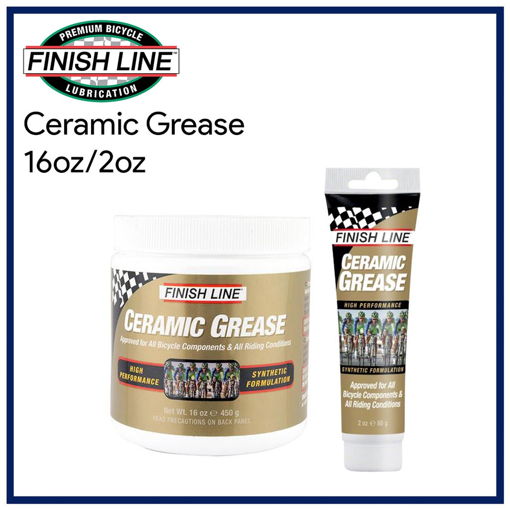 Finish Line High Performance Ceramic Grease for Bicycle Care and ...