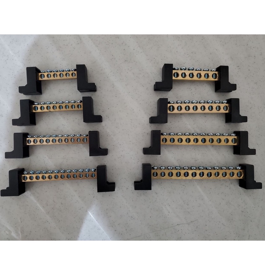 GROUNDING BUS BAR FOR PANELBOARD 6 WAYS TO 12 WAYS | Shopee Singapore