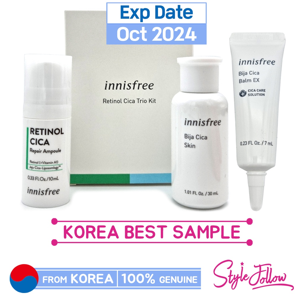[INNISFREE] Retinol Cica Trio Kit (Include 3 items) | Shopee Singapore