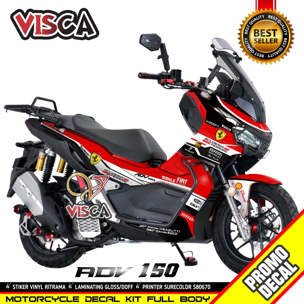Adv 150 Full Body Decal Adv 150 Full Body Sticker Honda Adv 150 Full ...