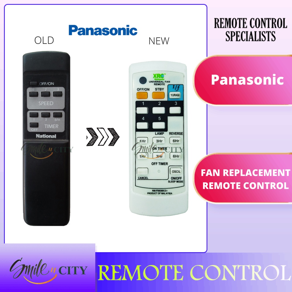 PANASONIC CEILING FAN REPLACEMENT REMOTE CONTROL | Shopee Singapore