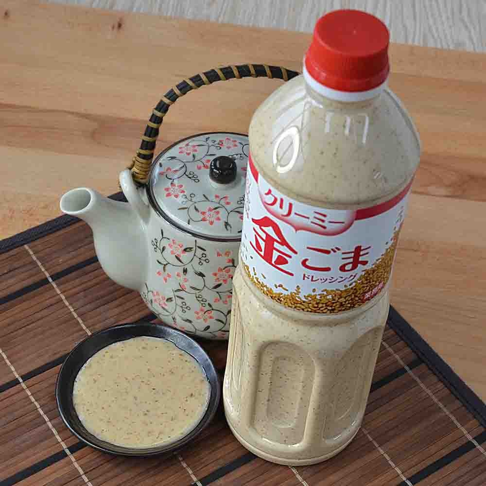 EXPIRY 18/1/2026 “Kenko” Creamy Kin Goma Sesame Dressing 1L | Shopee ...