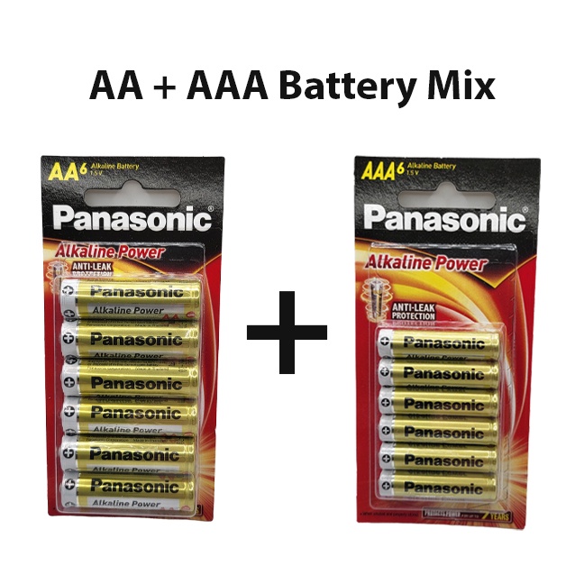 [SG SHOP SELLER] ( Bundle Of 2, 4, 6 Packs ) Panasonic Alkaline Battery ...