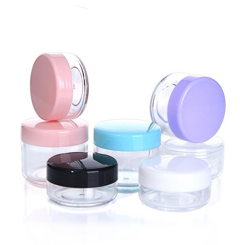 10/15/20g Mini Portable Travel Cosmetic Repacking Box Plastic Eyeshadow ...