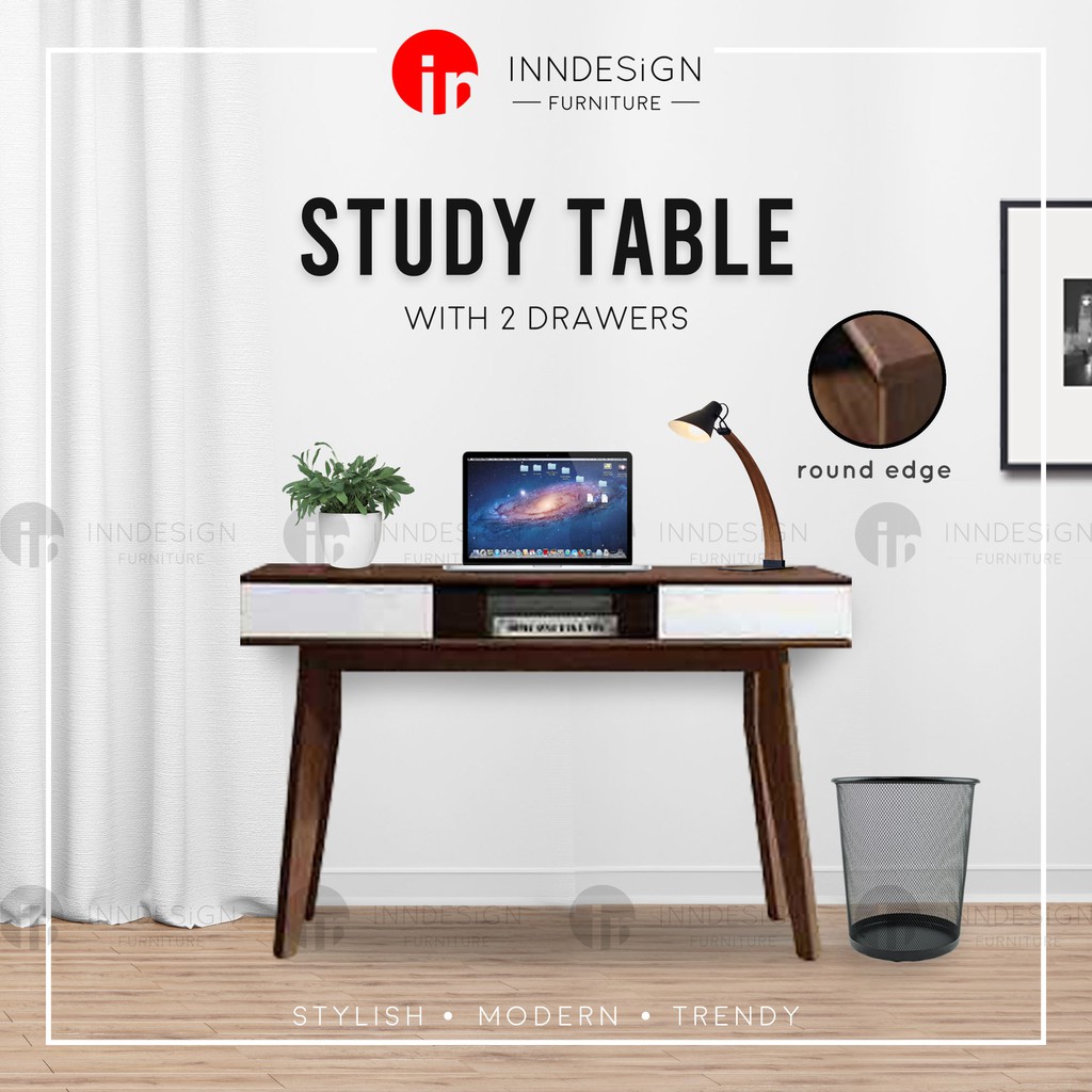 [LOCAL SELLER] [READY STOCK] Scandinavian Study Table/ Writing Table ...